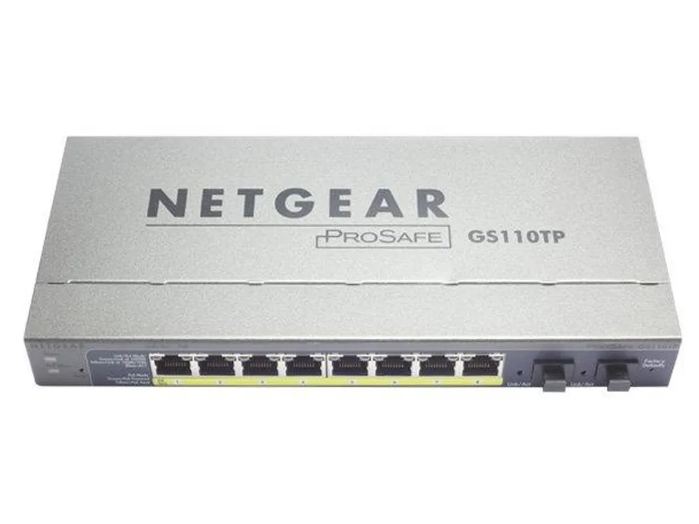 Gigabit-Ethernet Smart Switch GS110TP PoE, 8 Ports | Basler AG